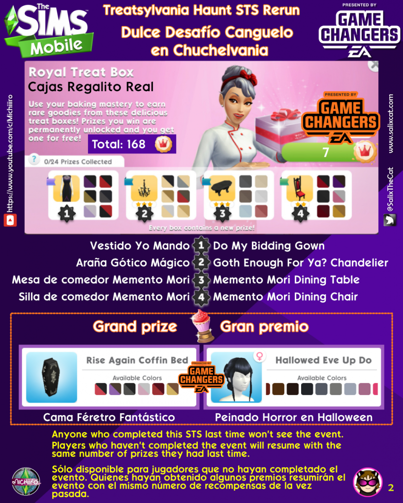 25th of October 2021 – Treatsylvania Returns STS rerun