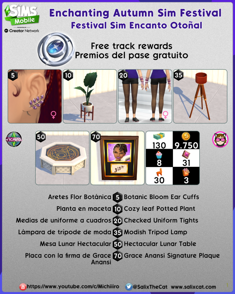 26th of September 2022 – Enchanting Autumn Sim Festival